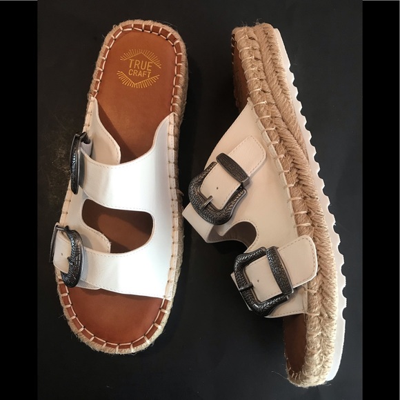 True Craft | Shoes | True Craft Shaker Sandals Espadrilles Platform ...